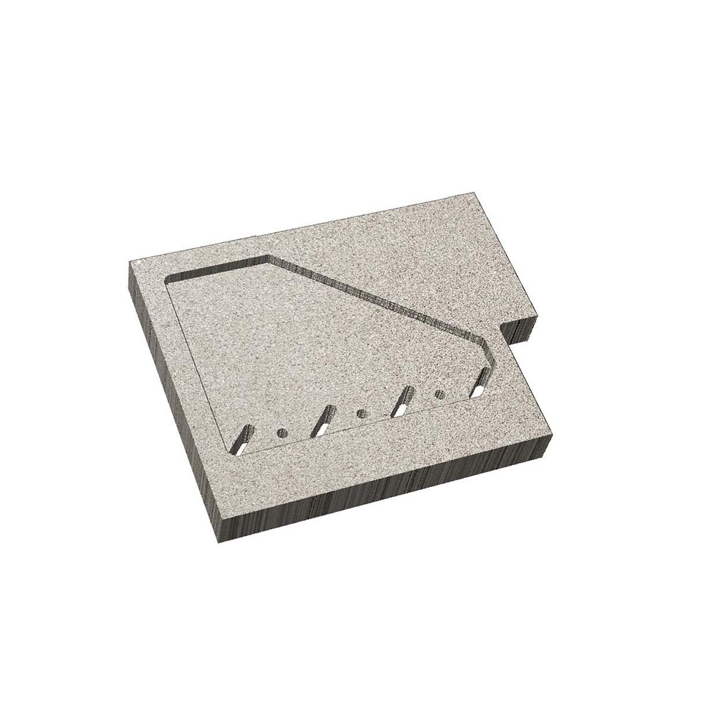 Charnwood Skye 7 Shaped Right Back Fire Bricks